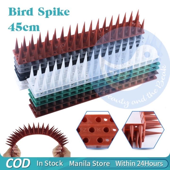 1 PIECE Bird Plastic Spikes Bird Cat Deterrent Spikes Outdoor Anti ...