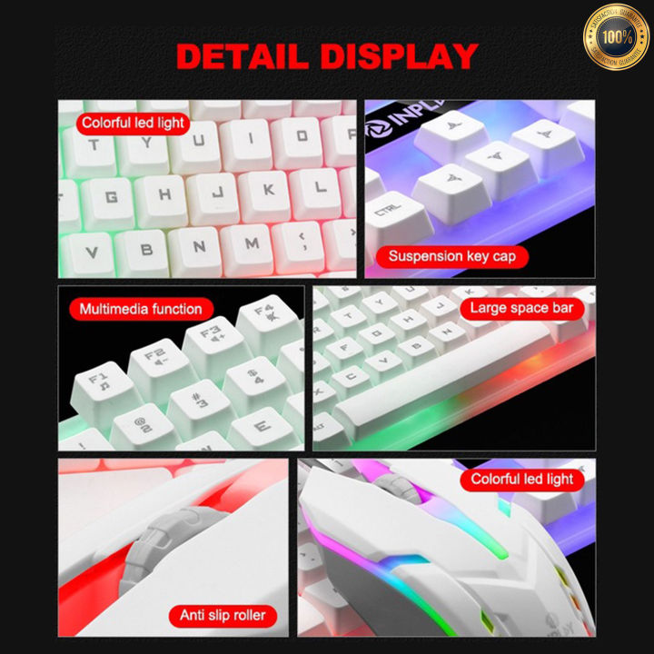 The Creative INPLAY STX200 USB Rainbow Backlit Gaming Keyboard with ...