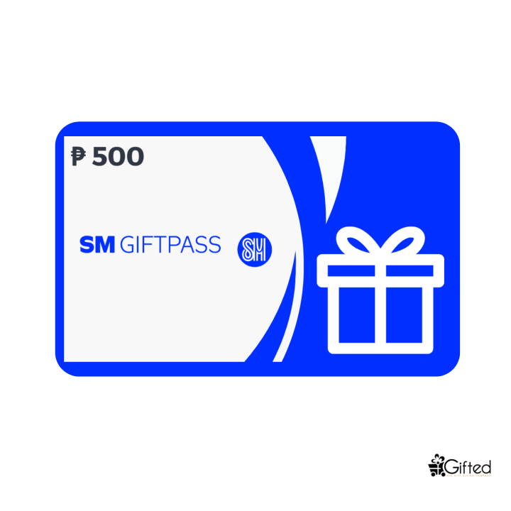 SM Gift Pass PHP 500 Digital Gift Voucher | Lazada PH