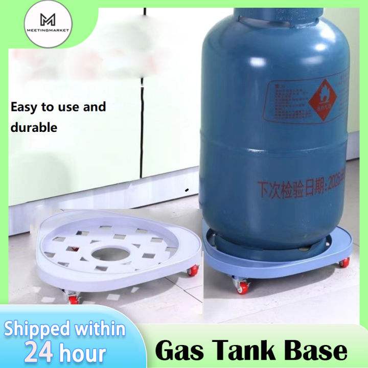 Gas Bottle Fixing Frame Gas Tank Base with Wheel Gas Cylinder Mobile ...