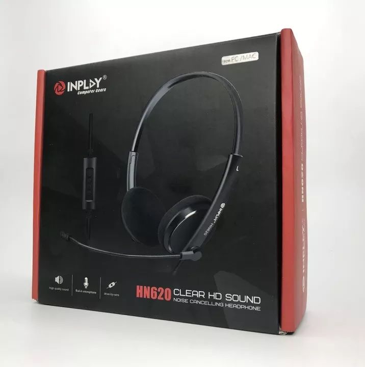 INPLAY Headset (HN-620) Usb TYPE with Noise Cancellation PC Alley Sales ...