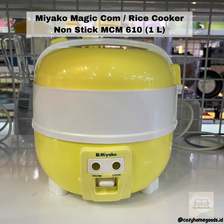 RICE COOKER MIYAKO 0,6 L - MIYAKO MCM 610 - MIYAKO | Lazada Indonesia