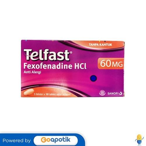 Telfast 60 Mg Box 10 Tablet | Lazada Indonesia