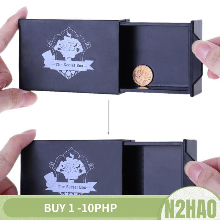 Cool Magic Black Box Vanished Box Puzzle Box Magic Tricks Box Kids Toy ...