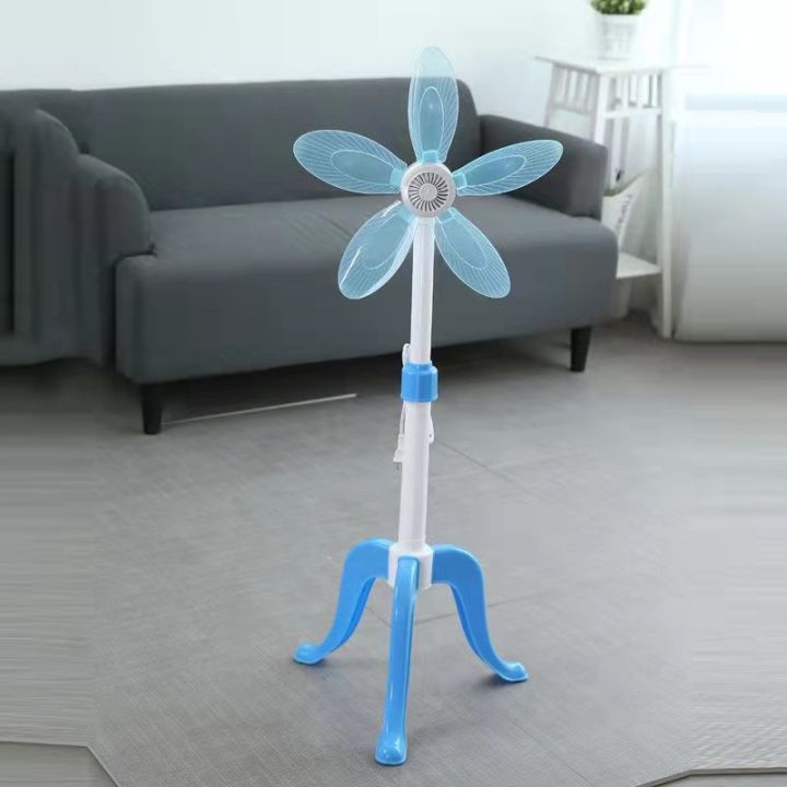 ZH 5 Blades Stand Fan Portable Stand Fan Foldable Stand Fan Electric ...