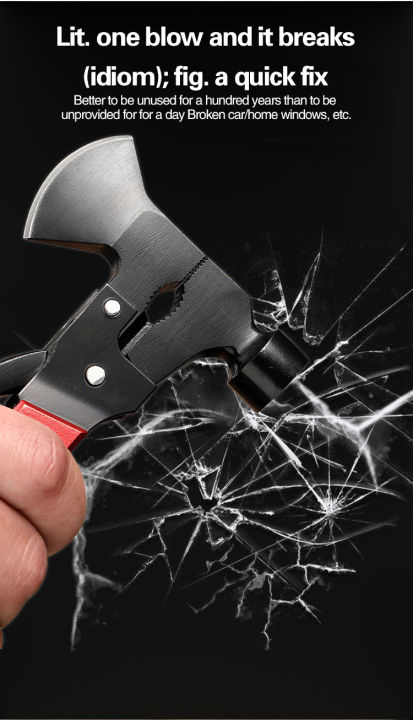 Emergency multifunctional window breaking hammer escape hammer outdoor ...