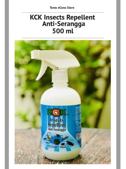 KCK Insects Repellent | Anti-Serangga | 灭虫剂 - 500ml ( With Spray Head ...