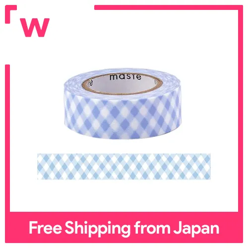 MARK'S Water-based Pen Writable Masking Tape Small Roll Masteki Check ...