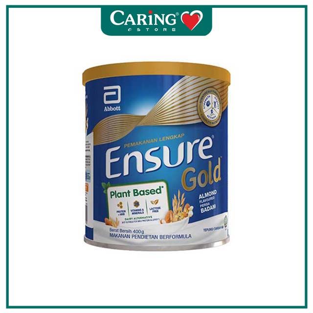 ENSURE GOLD (HMB) PLANT BASED ALMOND 400G | Lazada
