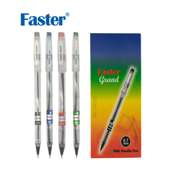 Faster Grand NEW Semi-Gel Ink Ballpen Super Smooth Writing Needle Tip 0 ...