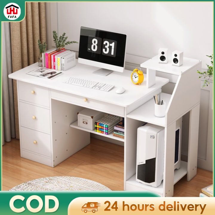 Computer Desk With Drawers, Office Desk | Lazada PH