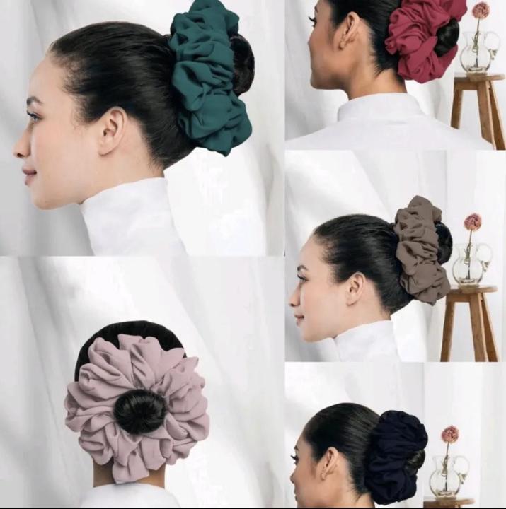 Demen Outfit - Scrunchie Premium by Demen Outfit / Ikat Rambut Cepol ...