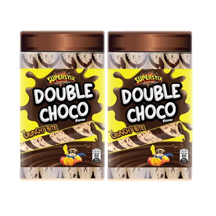 Superstix Double Choco Jr. 240g per jar - Pack of 2 | Lazada PH