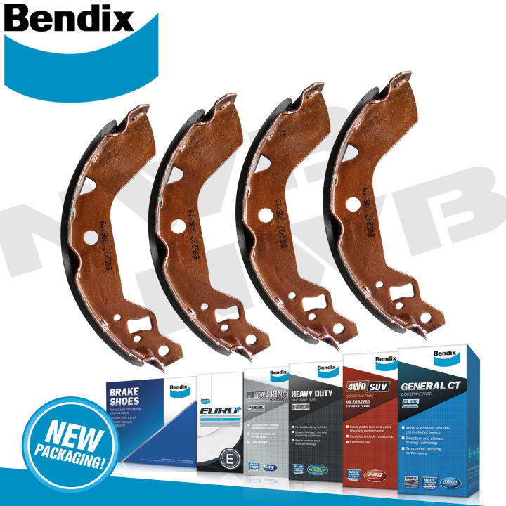 Bendix Brake Shoe Set for Toyota Wigo 2014-2022 (BS5237) | Lazada PH