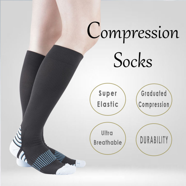 +MD Compression Knee High Socks with assured gradient compression | Lazada