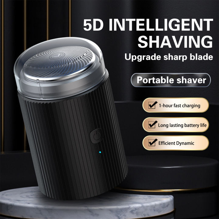 Waterproof Mini Electric Razor Men Beard Trimmer Shaving Machine Gift ...