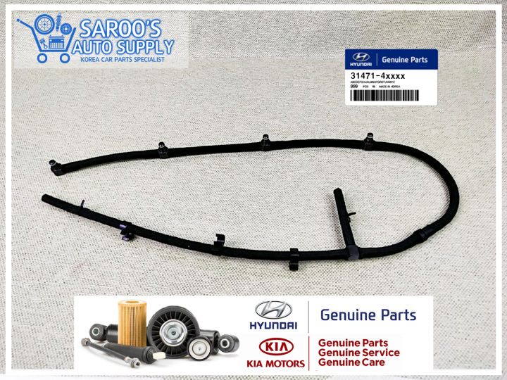 Fuel Return Hose For Hyundai Starex GRX , CRDI Only , 31471-4A011 ...