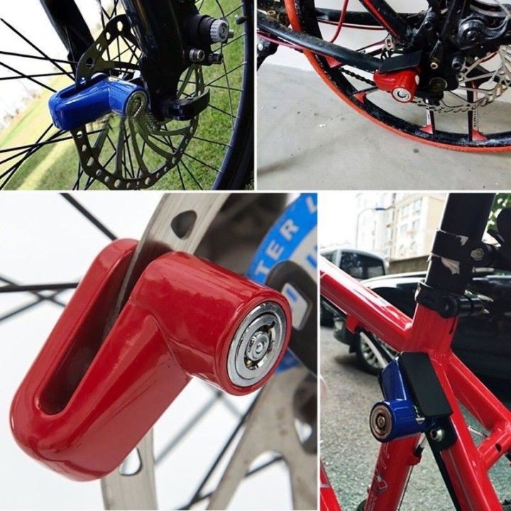 Anti Theft Disc Security Motorcycle Bicycle Lock Small bicycle lock ...
