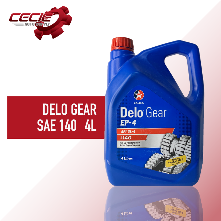 Caltex Delo Gear Oil SAE 140 4Liters | Lazada PH
