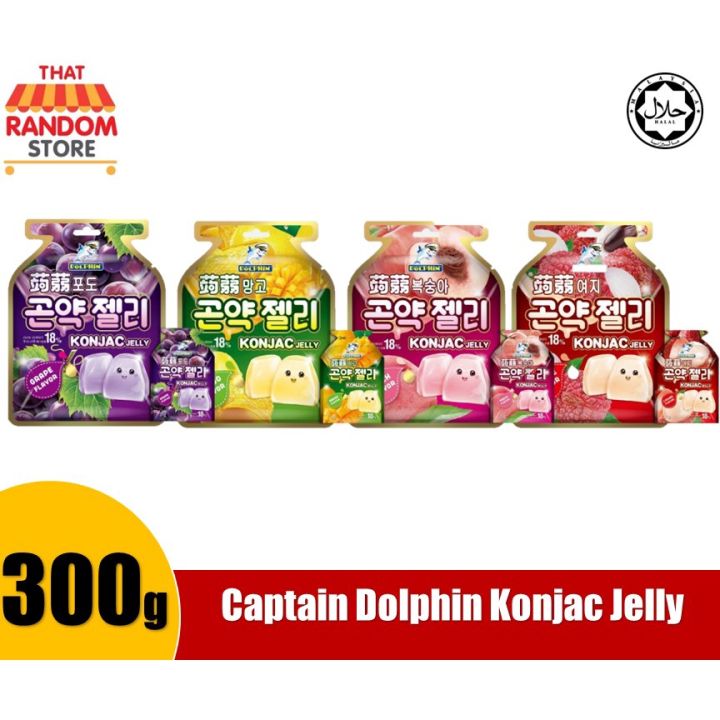 Captain Dolphin Konjac Jelly [HALAL] | Lazada