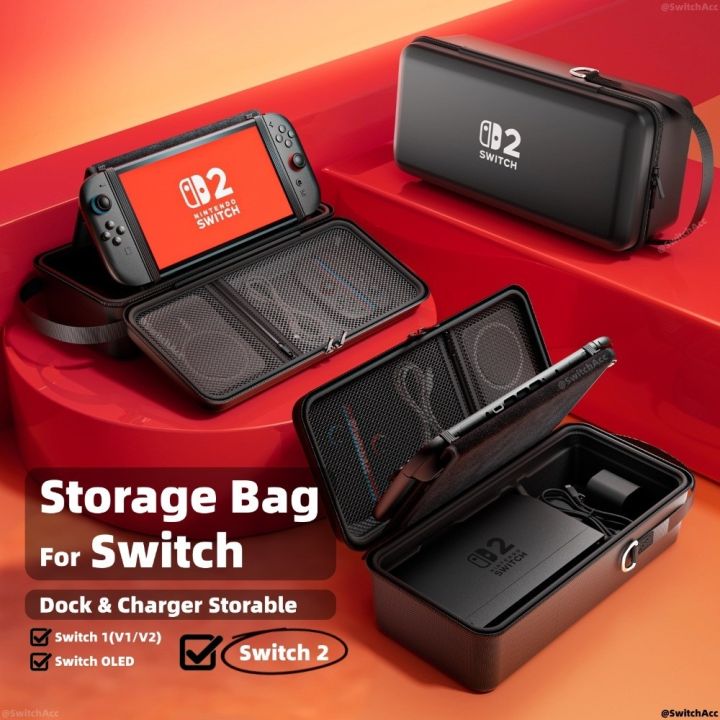 Switch Storage Bag Large Capacity for Nintendo Switch 2/ 1/ OLED Stand ...