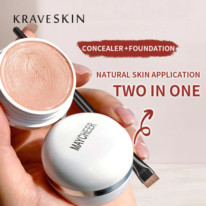 Flawless Natural Concealer Cream Waterproof Makeup Full Cover Flawless ...