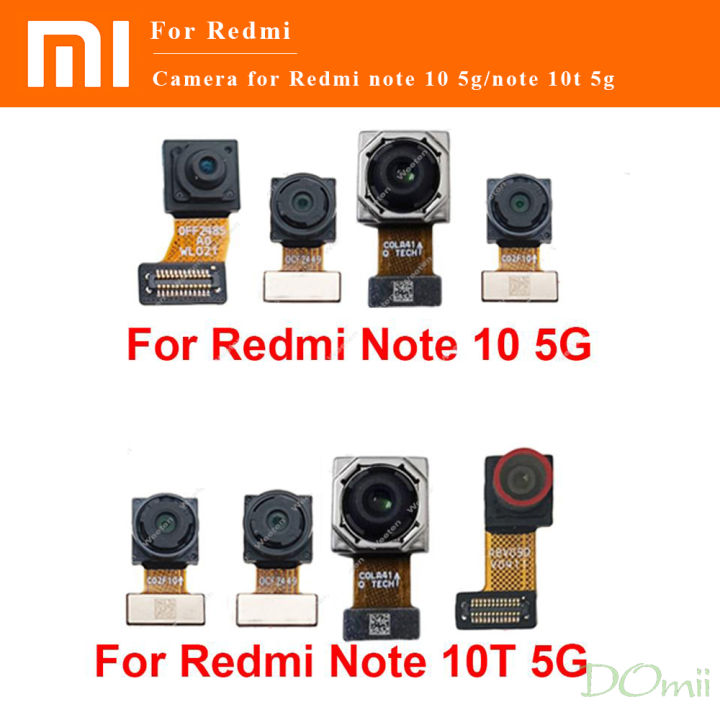 Xiaomi Redmi Note 10 5G Note 10T 5G Front Rear Main Camera Back Primary ...