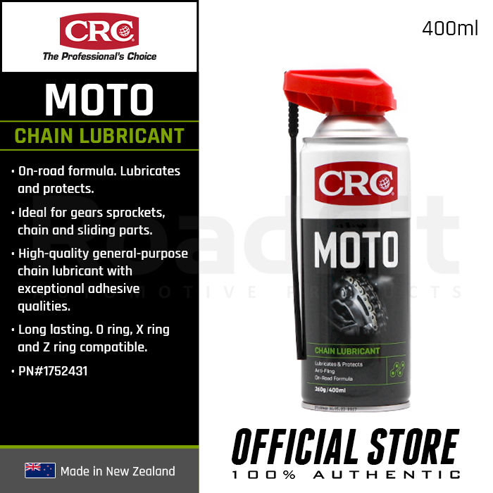 CRC MOTO CHAIN LUBE FOR MOTORCYCLE 400ML 1752431 MC | Lazada PH