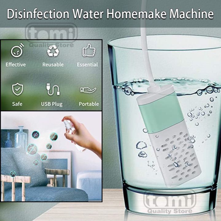 Disinfection Water Homemake Machine DIY Electric Hypochlorous Acid ...