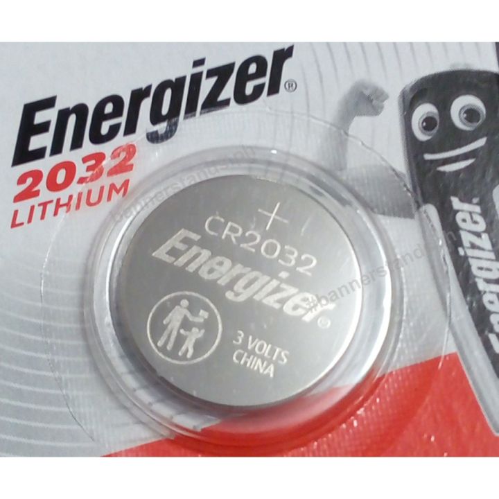 CR2032 Battery Energizer 3V Lithium Coin Cell Button 2032 CR-2032 ...