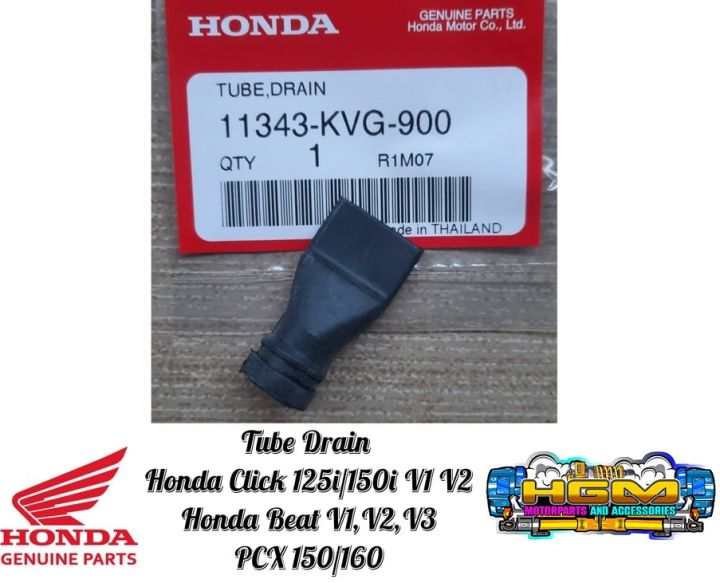 TUBE DRAIN HONDA CLICK 125i/150i V1/V2/V3, HONDA BEAT FI, HONDA PCX 150 ...