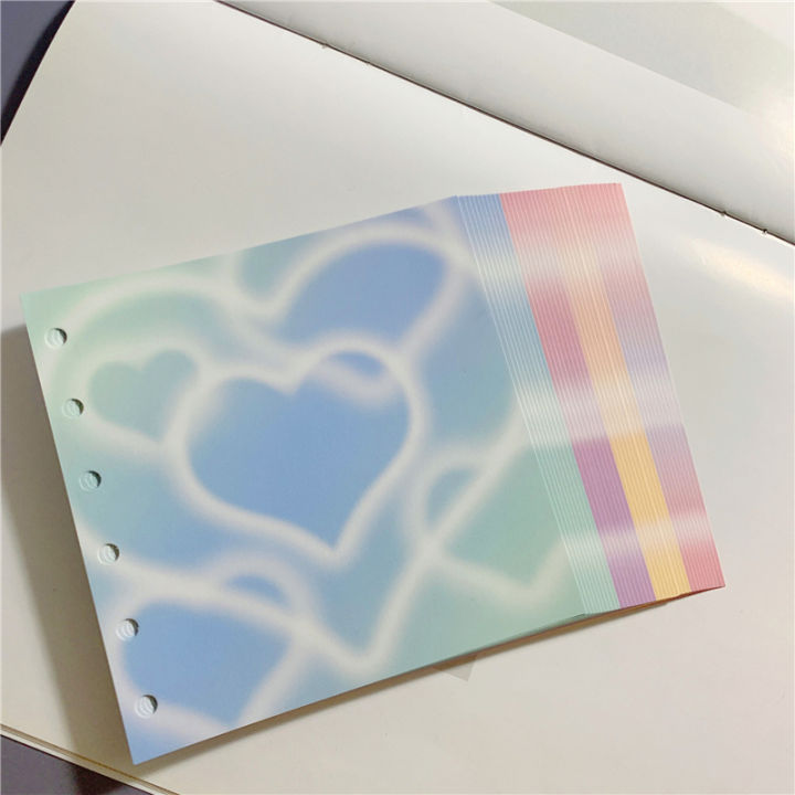 Original Japanese cute gradient square idolize goo goo goo loose-leaf ...