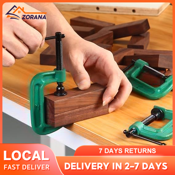 【Zorana】G Clip C Clamp 2"--8" Iron Clip Strength Clamping Carpentry ...