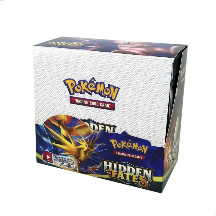 324Pcs/box Pokemon TCG: Sword & Shield Hidden fates Booster Box ...