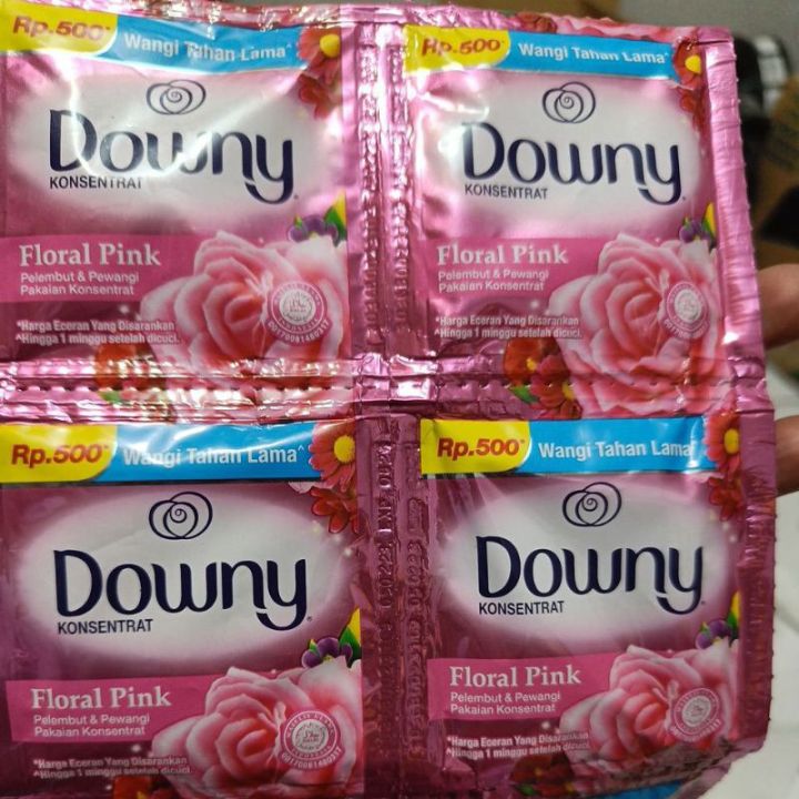 Downy pewangi RP 500 1 renceng isi 12 | Lazada Indonesia