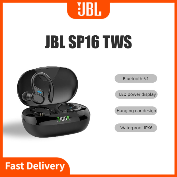 ♥จำกัด Gratis Ongkir♥หูฟัง TWS บลูทูธหูฟังกีฬาเครื่องเสียงเบส HIFI ...