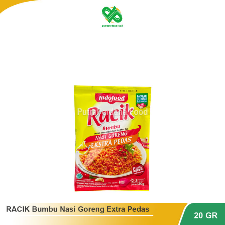 BUMBU RACIK INDOFOOD Nasi Goreng Extra Pedas 20gr | Lazada Indonesia