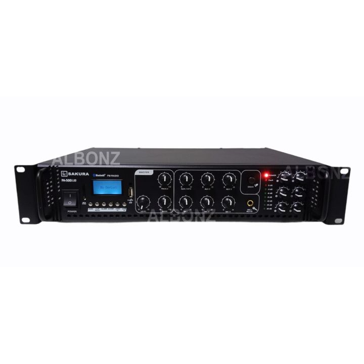 Sakura PA-500UB (500W RMS) Public Address Amplifier | Lazada PH
