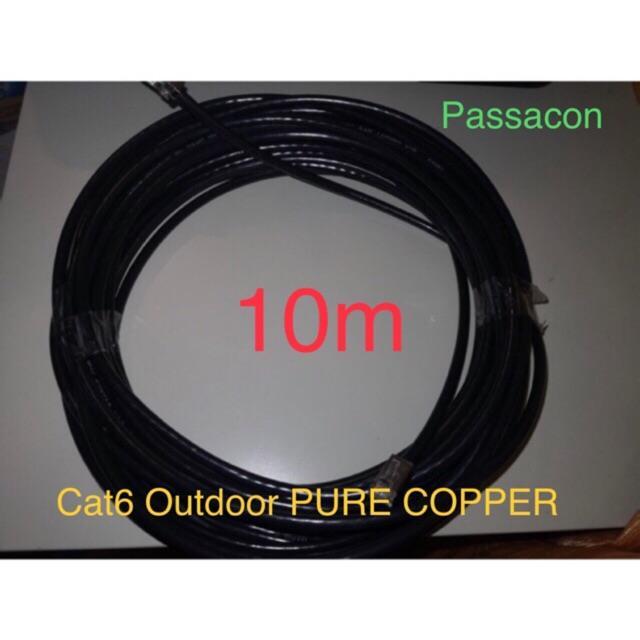 10m CAT6 Outdoor PURE COPPER Utp (Lan Cable) COMLINK | Lazada PH