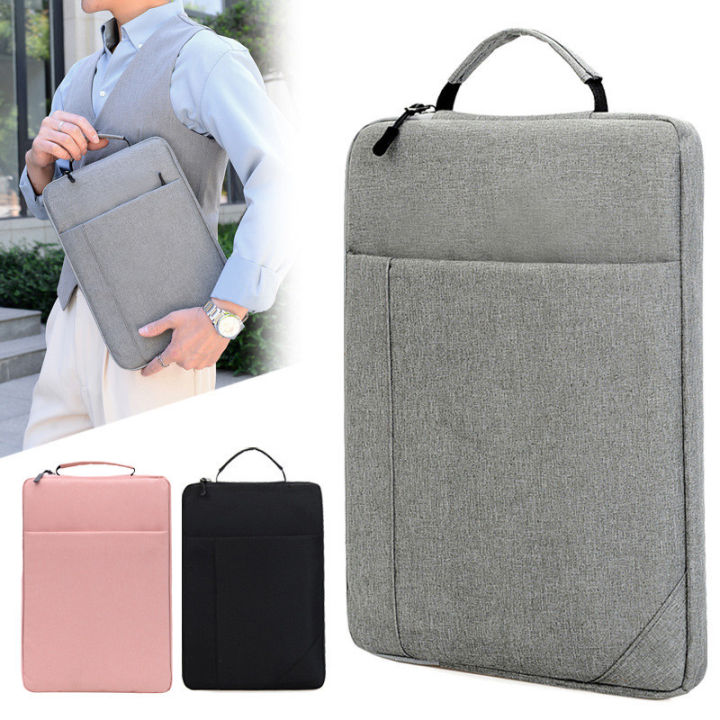 Portable Laptop Bag 15 / 15.6 / 16 Inch Zipper Soft Sleeve Laptop Cover ...