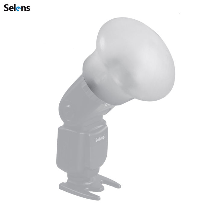 Selens Flash Light Diffuser Magnetic Silicone Ball Diffuser with ...