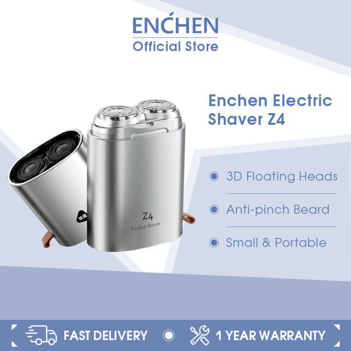 Enchen Z4 Mini Electric Shaver 2 Floating Head Portable Shaver Machine ...