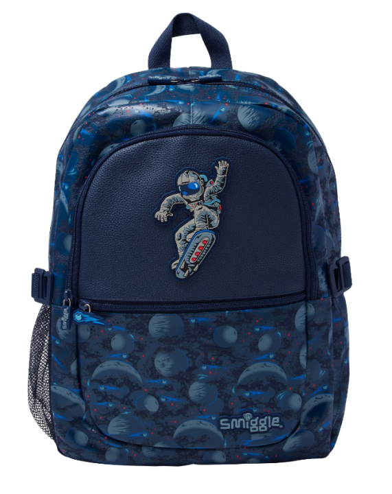 Smiggle Epic Adventures Classic Attach Backpack astronaut school bag ...