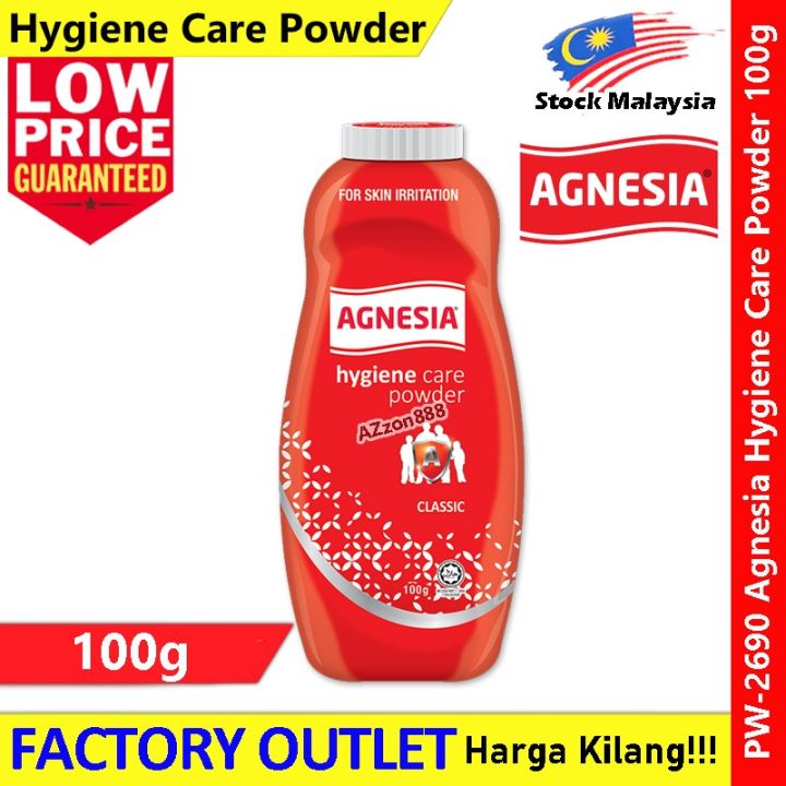 Agnesia Hygiene Care Powder Classic (New Look) Agnesia Antiseptic ...
