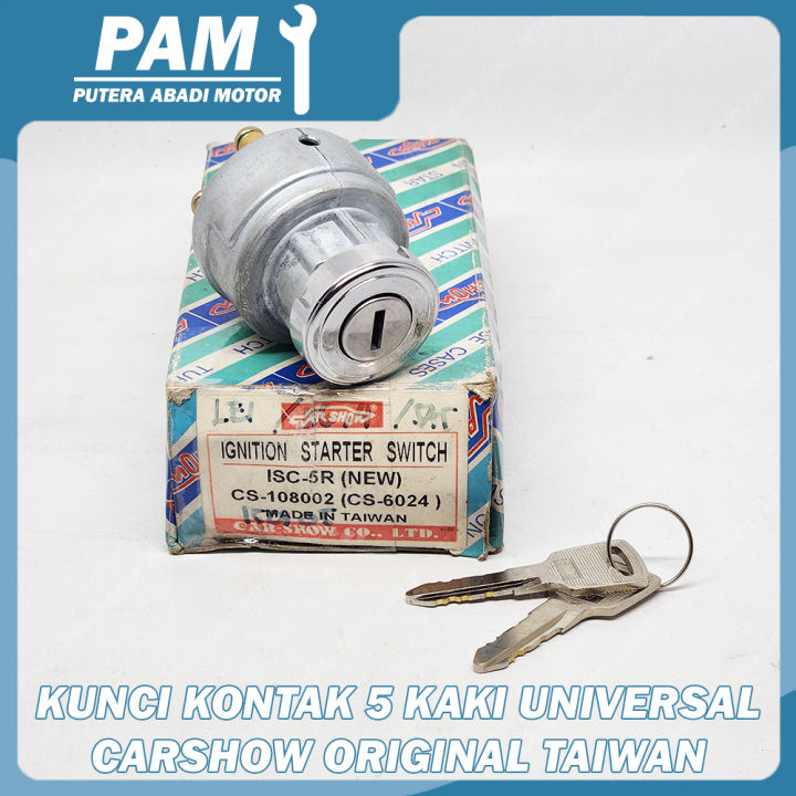 KUNCI KONTAK 5 KAKI UNIVERSAL IGNITION STARTER ISC 5R NEW CS-108002 ...