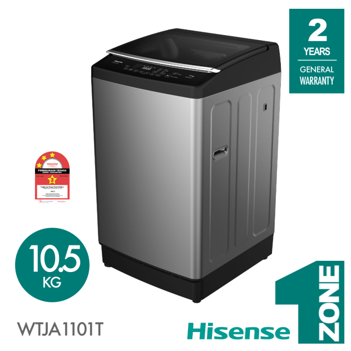Hisense 10.5kg Top Load Fully Automatic Washing Machine - Model ...
