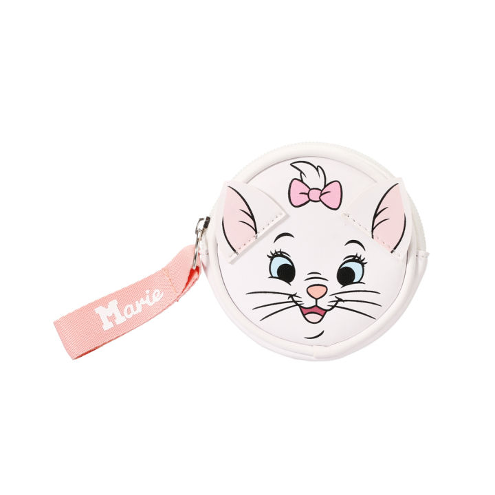 MINISO Disney Cat Collection Round Coin Purse White Marie | Lazada PH