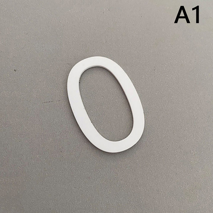 null 3D Self Adhesive Modern Door Number 0-9 Plaque House Number Door ...