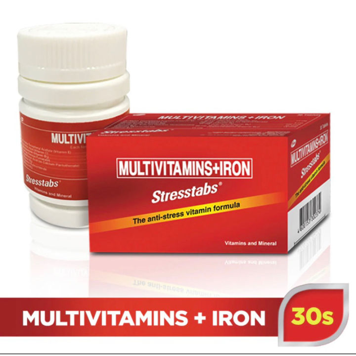 Stresstabs Multivitamins 30 Tablets | Lazada PH