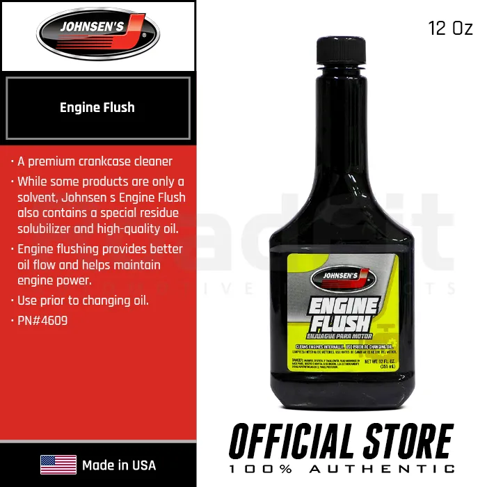 Johnsen's Car Engine Flush Cleaner 12oz 4609 (Outlet) | Lazada PH